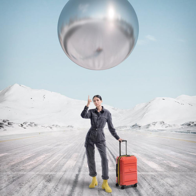 REMPART-19吋旅行箱-軍綠色/煤灰色/橘色 | DELSEY | citiesocial | 找好東西