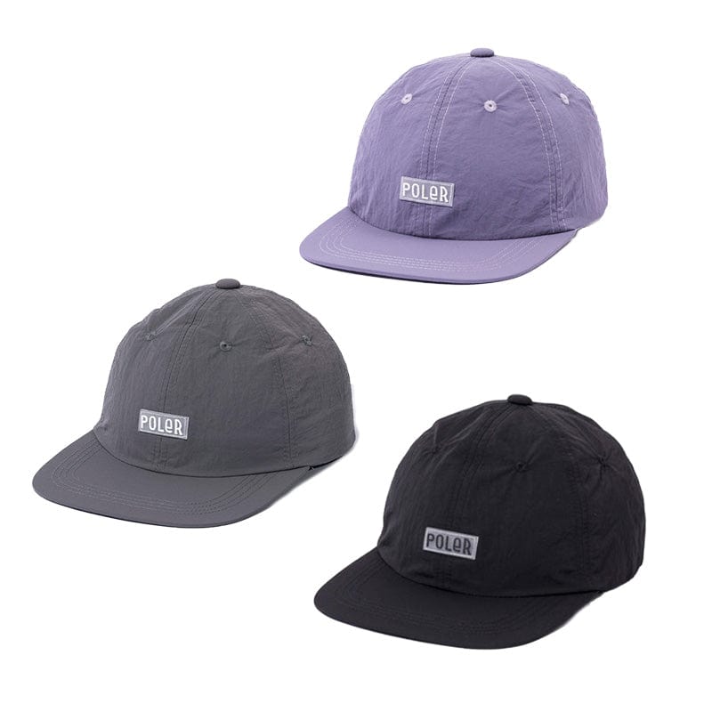 【POLER風格夏日感謝祭】日本限定 - FURRY FONT NYLON 6P CAP 六片尼龍帽 (共3色) | POLER STUFF | citiesocial | 找好東西