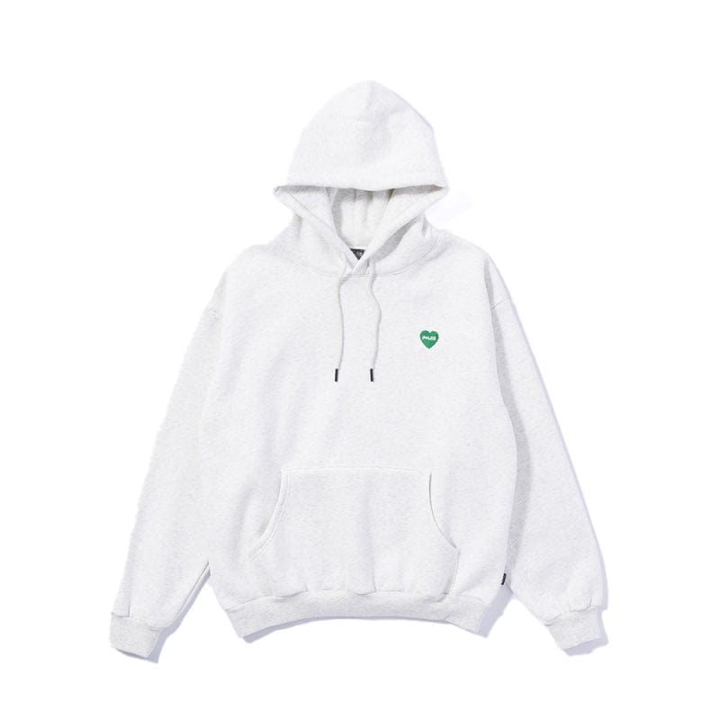 日本限定 刺繡愛心帽T / 綠灰 | POLER STUFF | citiesocial | 找好東西