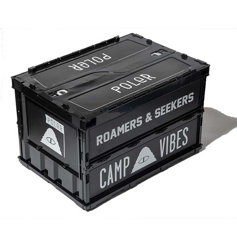 日本限定 - 雙側開摺疊收納箱 裝備箱 / 黑 | POLER STUFF | citiesocial | 找好東西