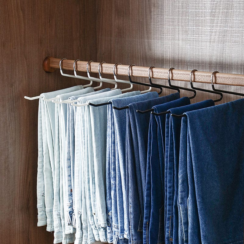 防滑無痕型單排褲架(正面掛鉤款)-15入-多色可選 | 霜山 | citiesocial | 找好東西