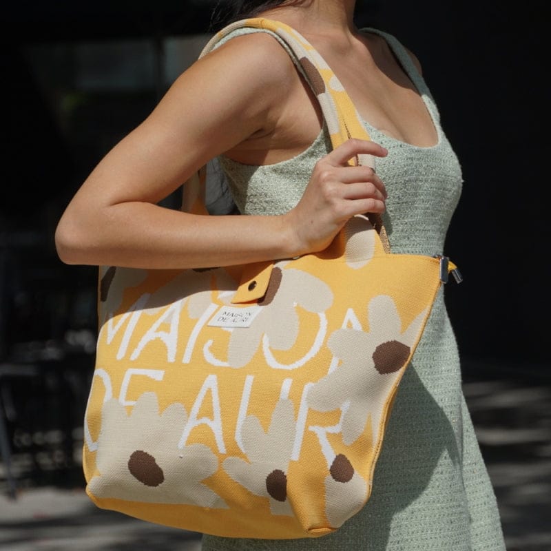 Poche Grande 大口袋包/ 厚針織/ Happy Yellow 快樂黃 | Maison de Auri | citiesocial ...