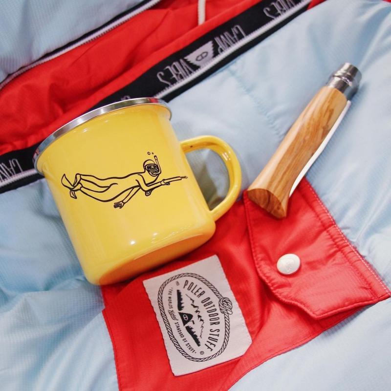 經典琺瑯鋼杯- 金黃 | POLER STUFF | citiesocial | 找好東西