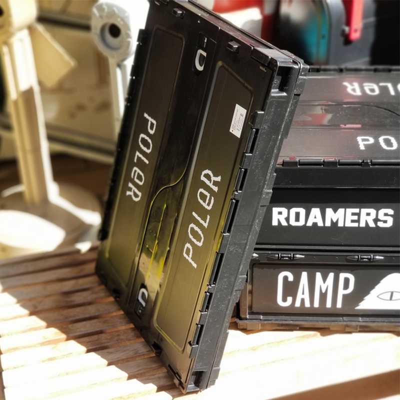 日本限定 - 雙側開摺疊收納箱 裝備箱 / 黑 | POLER STUFF | citiesocial | 找好東西