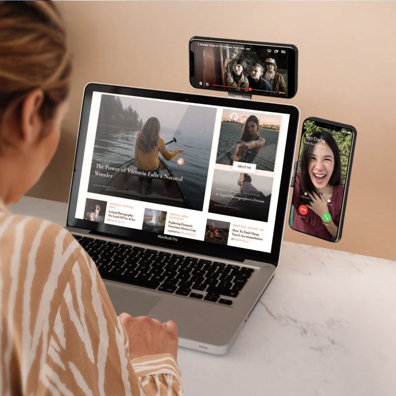 Magflip 可調整角度隱形手機支架 - 2入 | Mutants DesignLab | citiesocial | 找好東西