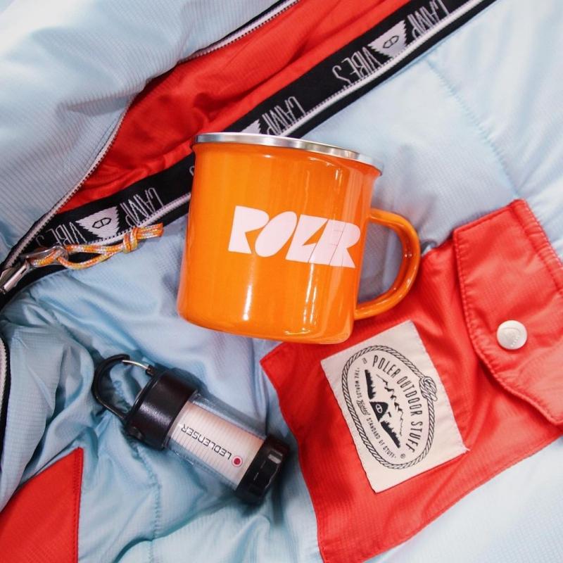 經典琺瑯鋼杯- 橘 / POLER | POLER STUFF | citiesocial | 找好東西