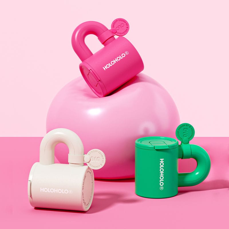 Holoholo｜BAO CUP 包包不鏽鋼保溫吸管杯（380ml／3色） | HoloHolo® | citiesocial | 找好東西